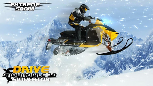 Drive Snowmobile 3D Simulator APK Download For Free