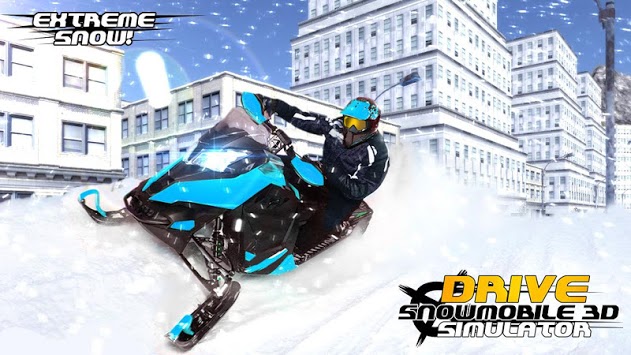 Drive Snowmobile 3D Simulator APK Download For Free