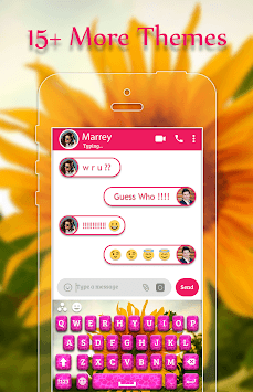Sunflower Keyboard Theme APK Download For Free