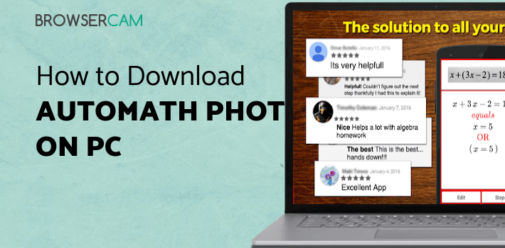 AutoMath Photo Calculator for PC - How to Install on Windows PC, Mac