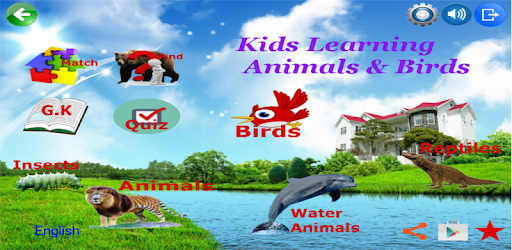 Kids Learning Animals & Birds for PC - How to Install on Windows PC, Mac