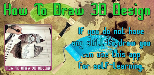 How to Draw 3D Design - 3D Design Step By Step for PC - How to Install ...